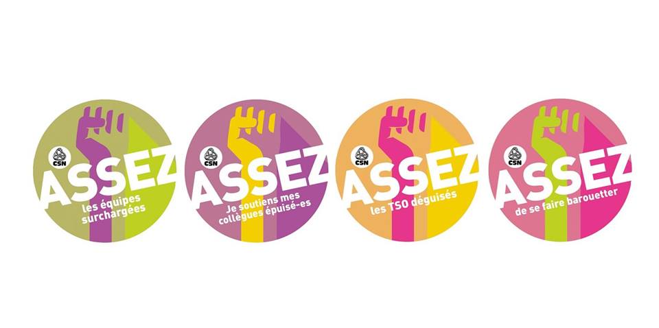 ASSEZ ! Le personnel du CHU Sainte-Justine n’en peut plus! - CSN ...