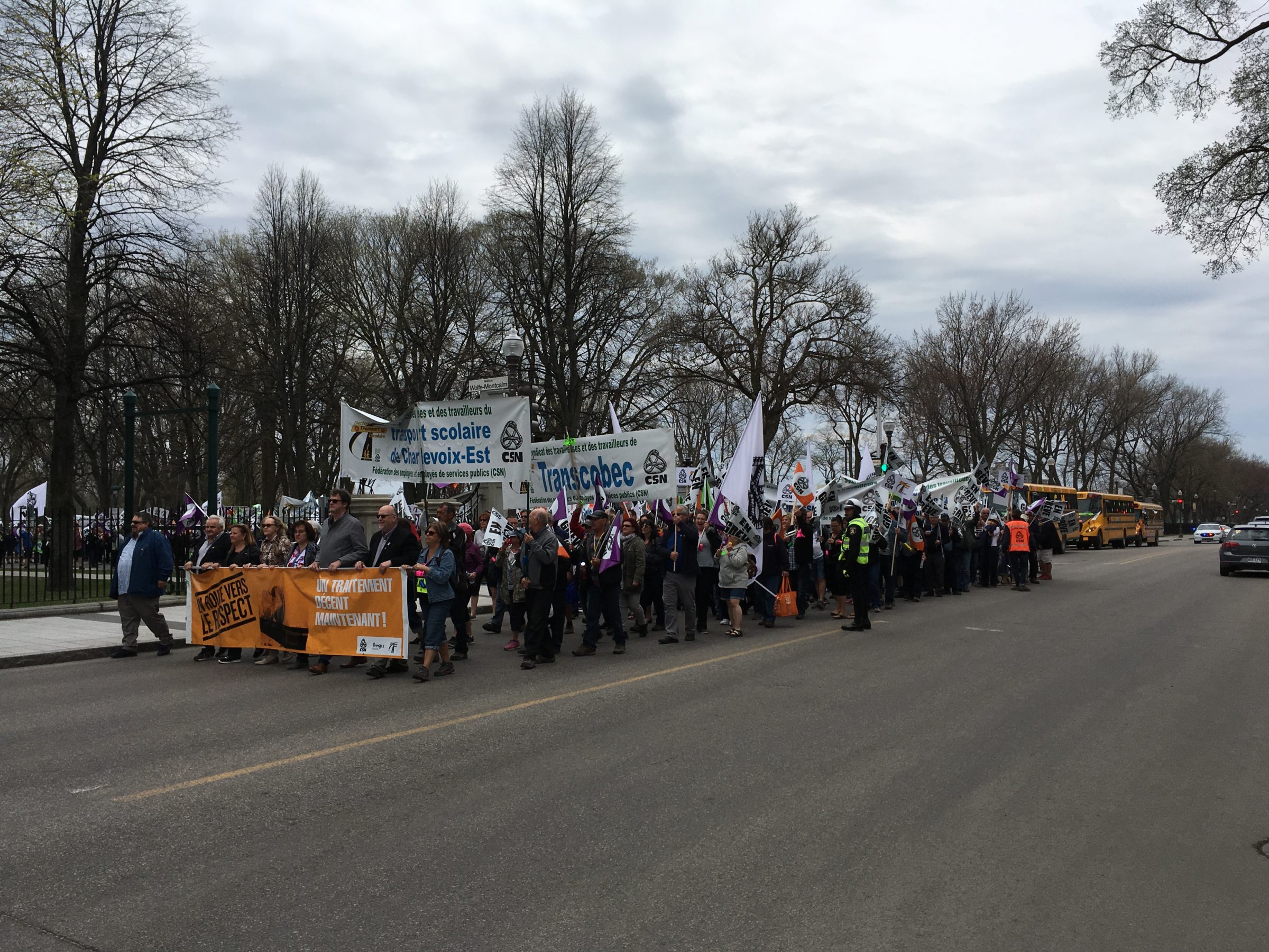 Grève nationale et manifestation à Québec - CSN – Confédération des ...