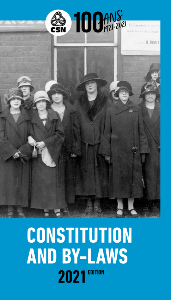 English documents - CSN – Confédération des syndicats nationaux