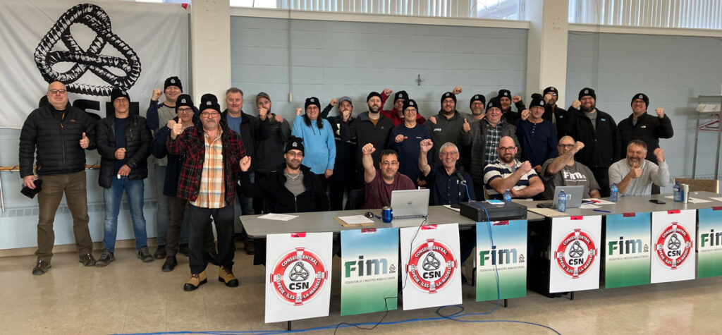 Entente historique pour le STT de Mines Seleine–CSN aux Îles-de-la ...