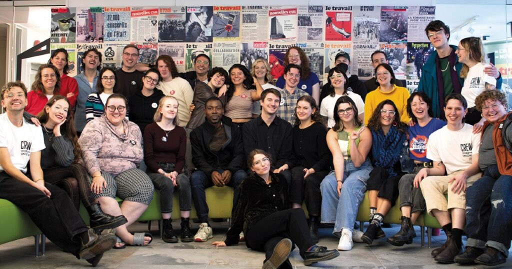 Le CREW solidaire - CSN – Confédération des syndicats nationaux